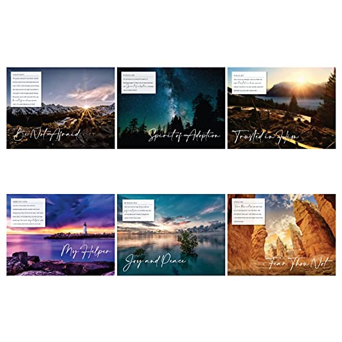 Be Not Afraid Bible Verse Wall Calendar 2023