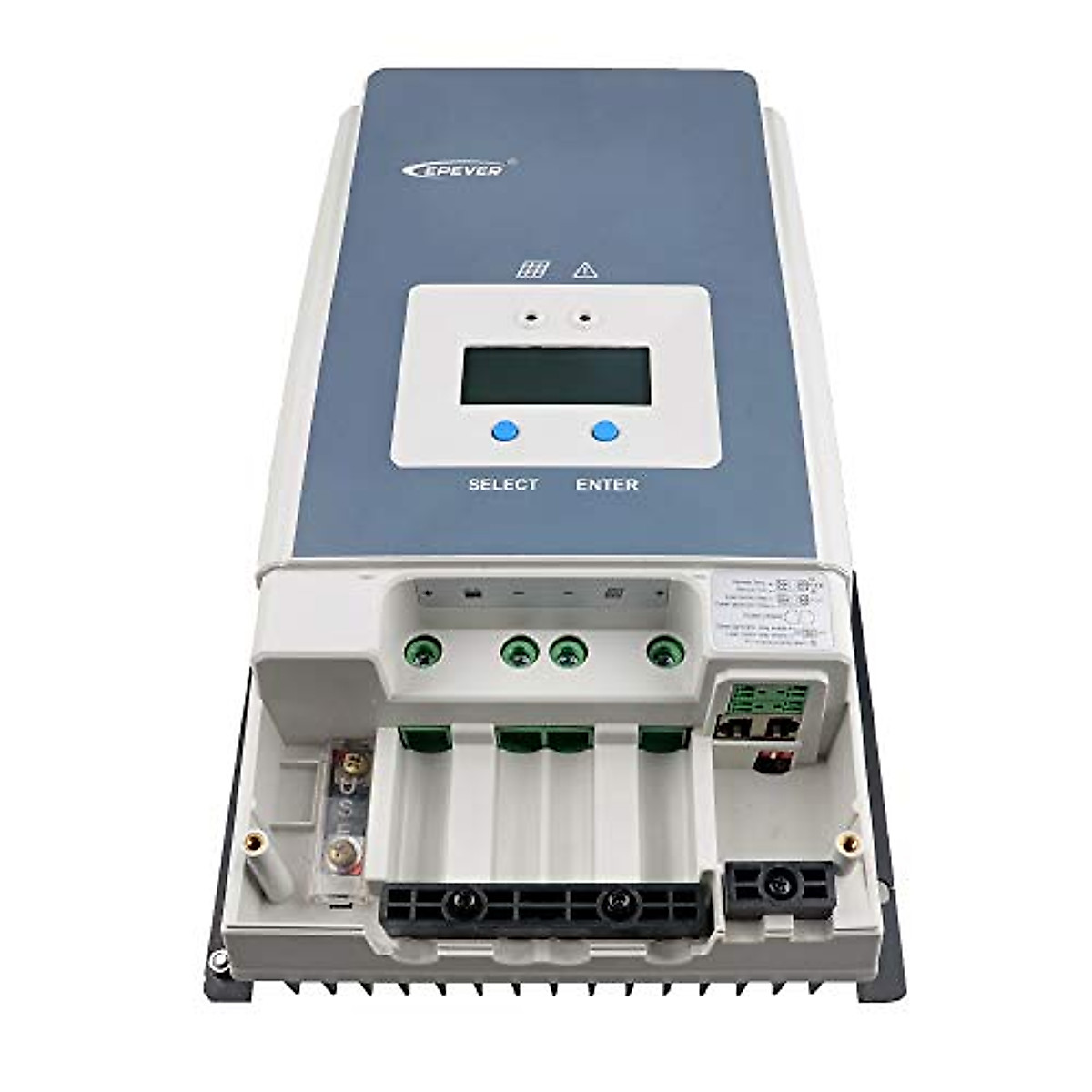 EPEVER 100 Amp MPPT Solar Charge Controller 200V PV Input Negative Ground Work with 12/24/36/48V Battery System Tracer 10420AN Series W/ MT50 Remote Meter