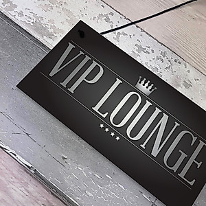 RED OCEAN VIP LOUNGE Vintage Man Cave Pub Home Bar Garden Hanging Sign Plaque BBQ Beer Party Dad Gift