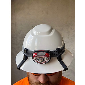 Hart Hat Clips: Full Brim Hard Hat Clips (black)