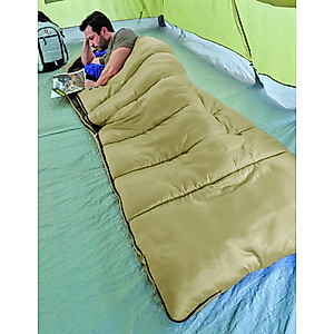 Guide Gear -15 Degree Fleece Lined Sleeping Bag for Adults and Kids Warm Winter Cold Weather Lightweight Portable for Camping, Backpacking, Hiking, Outdoors