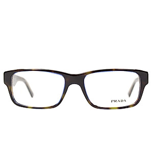 Prada PR16MV ZXH1O1 Eyeglasses Tortoise Denim 53mm