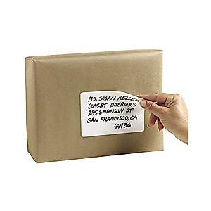 Avery Removable Labels, 4" x 6" Blank Labels, Laser/Inkjet Printable Labels, 40 Labels per Pack (5454)