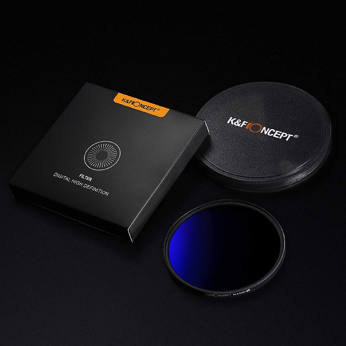 K&F Concept 72mm Neutral Density Filter ND32 Filter and CPL Circular Polarizing Filter 2 in 1 for Camera Lens Multi-Resistant Coating,Ultra Clear, Waterproof, Scratch-Resistant