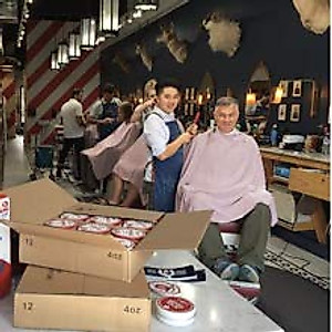 Ace High Unscented Pomade, Strong Hold, Natural Shine, Water Based, Hand Crafted, 4oz