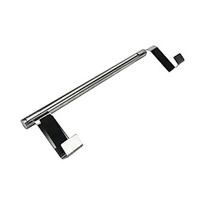HEVSTIL 2Pcs Stainless Steel Towel Bar Rack 9 Inch Over Door Towel Rack Bar Holders Modern Kitchen Over Cabinet Towel Bar Rack Hanger Installation On Over Cabinet Cupboard Doors