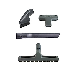 SEBO 9687AM Airbelt K3 Canister Vacuum with ET-1 Powerhead and Parquet Brush, Red - Corded