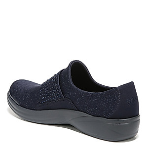 BZees Women's Pizazz Slip-On Loafer, Navy Sparkle, 8