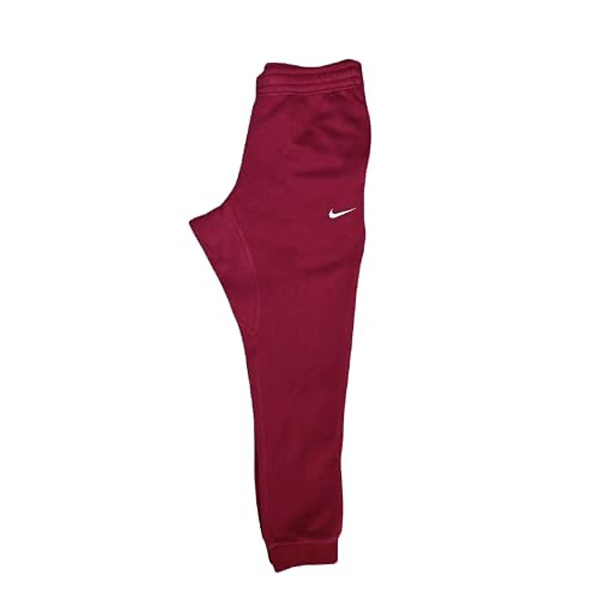 Nike Men's Sportswear Club Jogger Sweatpant, Pomegranate/Pomegranate/White, L Regular US