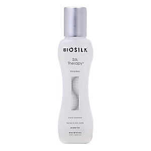 BioSilk Silk Therapy Original, Reconstructing Treatment For Adding Shine & Helping Prevent Split Ends, Sulfate, Paraben, & Cruelty-Free, 2.26 Oz