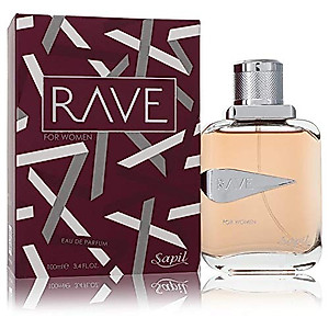 3.4 oz Eau De Parfum Spray Perfume for Women Sapil Rave Eau De Parfum Spray By Sapil {Good luck}