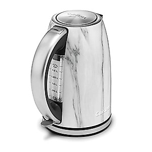 Cuisinart Electric Cordless 1.7-Liter Tea Kettle, Marble, JK17-MTG