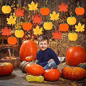 KatchOn, Thanksgiving Turkey Balloons - Large 22 Inch, Pack of 6 | Fall Swirls for Fall Decorations Classroom - Pack of 30, No DIY | Thanksgiving Decorations for Office, Fall Decor