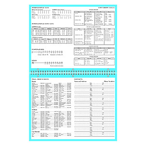 2024-2025 Academic Year 12 Months Student Calendar/Planner for Wall & Desk & 3-Ring Binder, for School, Teacher, Student (Edition #006)