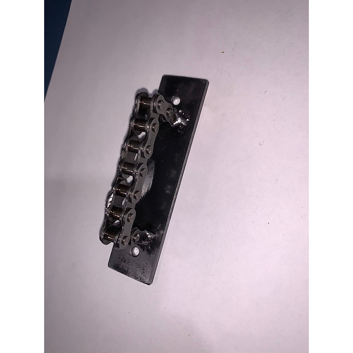 Bike Chain Drawer Pull Or Cabinet Handle Square (3, Black)