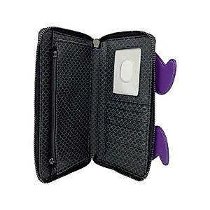 Loungefly Pop Disney Maleficent Dragon Cosplay Ziparound Wallet