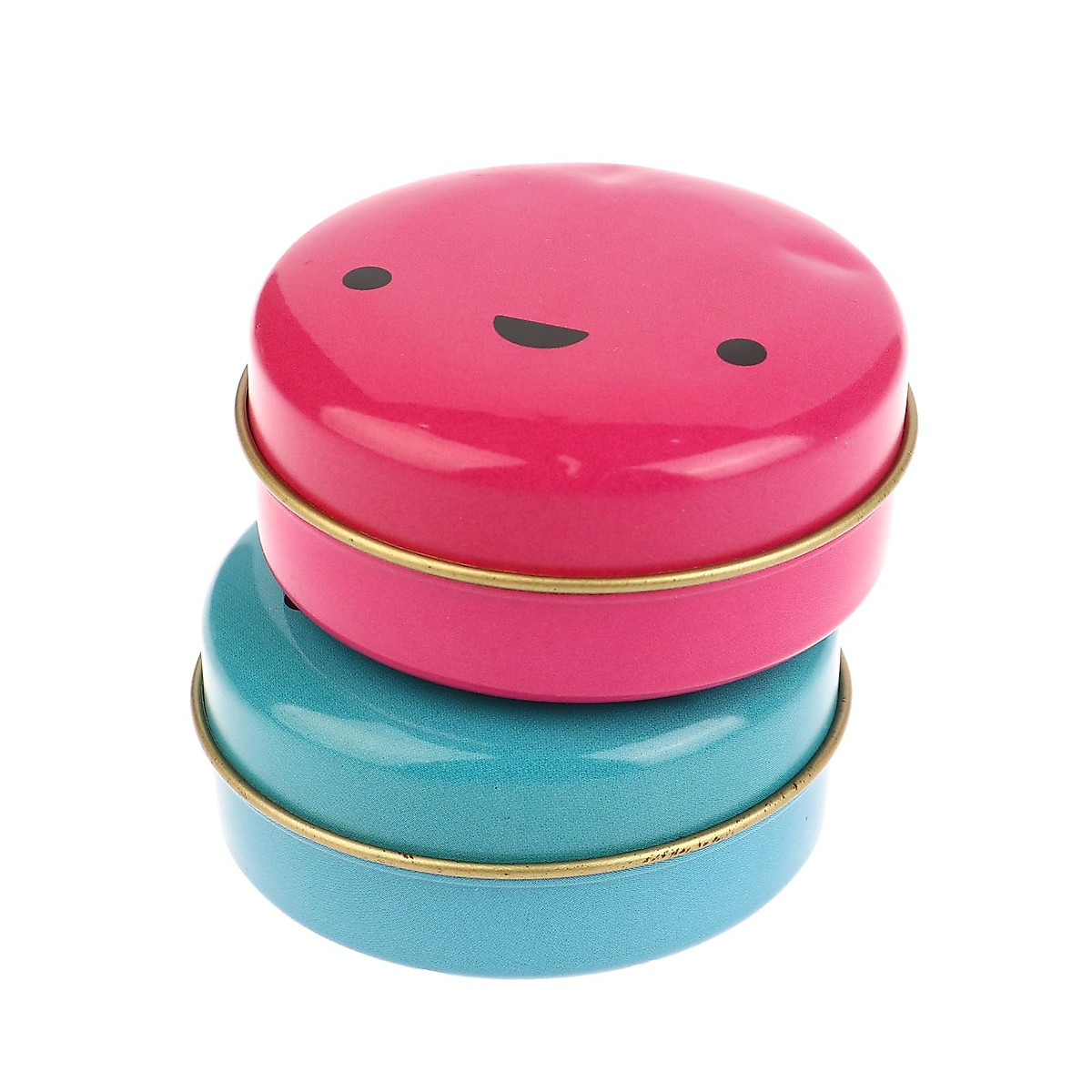 miihello 45g Metal Round Tins Aluminum Tin Cans Containers with Screw Lid for Lotion Bars, Balms, Salve, Spices Or Beard Balm