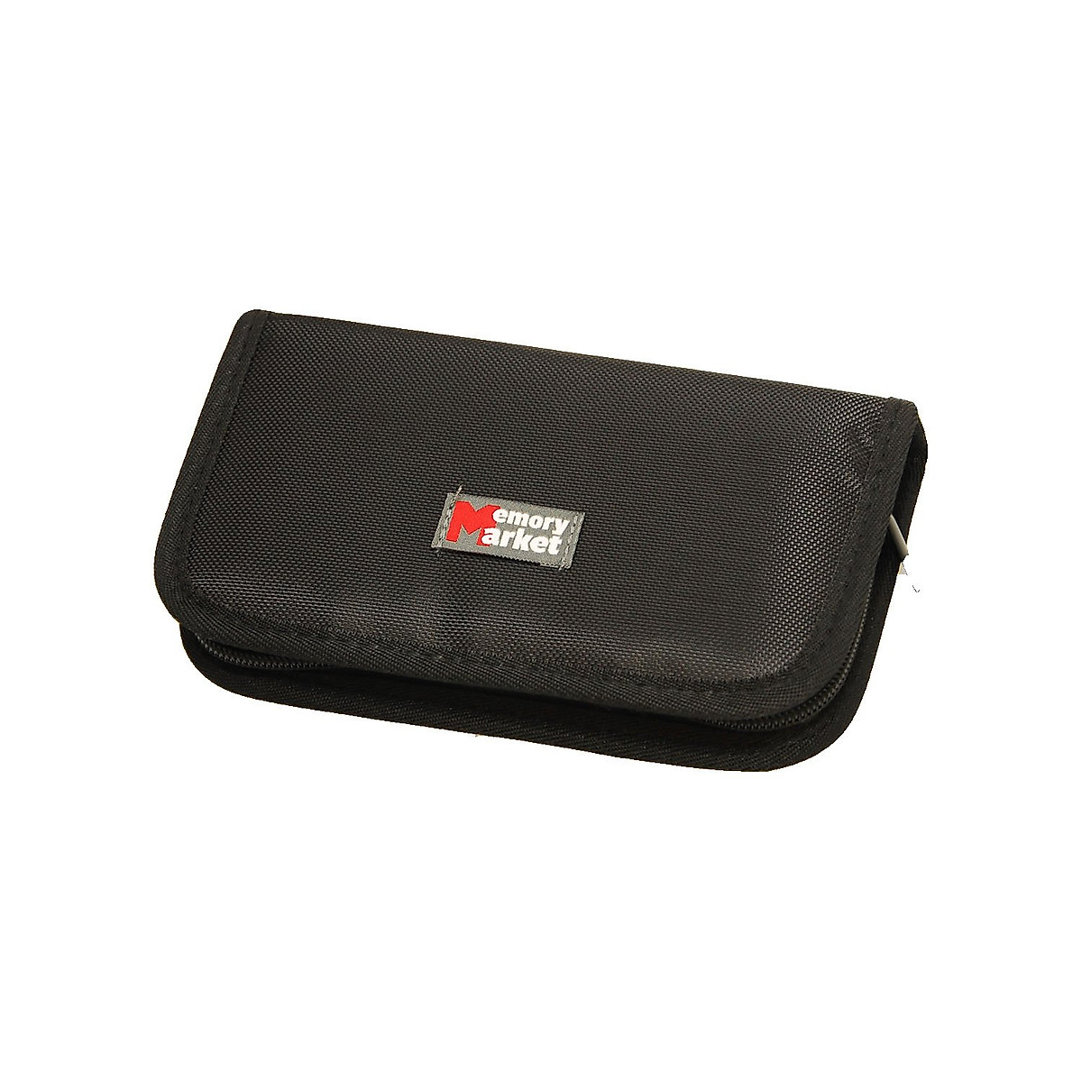 MemoryMarket Nylon Fabric Storage Holder/Wallet/Carrying Case/Bag/Organizer for USB Flash Drives/Thumb Drives/Pen Drives/Jump Drives with Lanyard