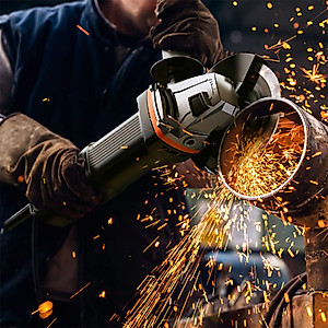 Grinder Flange Angle Wrench Metal Lock Nut Fit for DW Milwaukee Makita 193465-4 Compatible with Bosch Black & Decker Ryobi 4.5" 5" 5/8-11 Replacement Part 7PCS