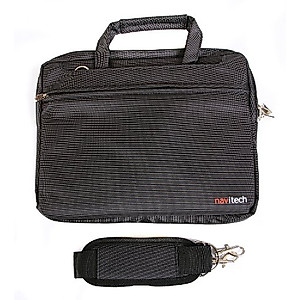 Navitech Black Laptop/Notebook/Ultrabook Case/Bag Compatible with The Sony VAIO FIT 13A / VAIO Duo 13 Slider/VAIO Pro 13 / VAIO FIT 14A / VAIO FIT 15A