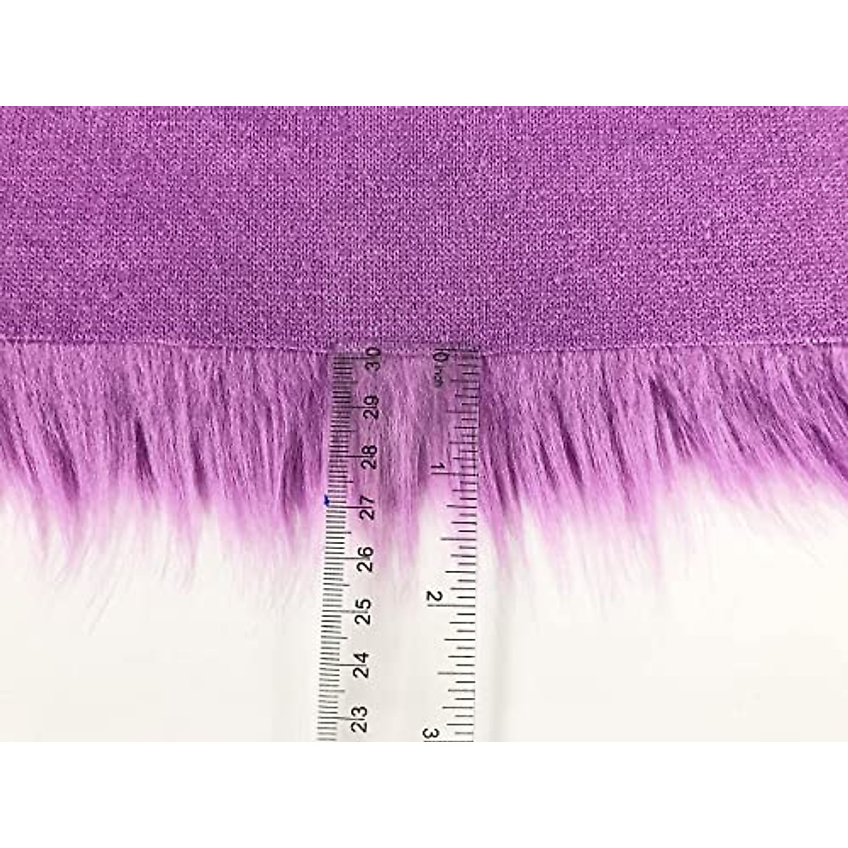 Bianna Creations | Faux Fur Fabric Pieces | US Based Seller | Shaggy Squares | Craft, Sewing, Costumes (Violet, 8x8 inches)