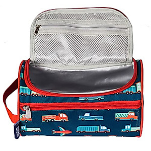 Wildkin Toiletry Bag for Boys, Girls, and Adults, Toiletry Bags Measures 9.5 x 5 x 5 Inches, Multifunctional, Spacious and Ideal Sized for Weekend or Overnight Travel Bag, BPA-free (Transportation)