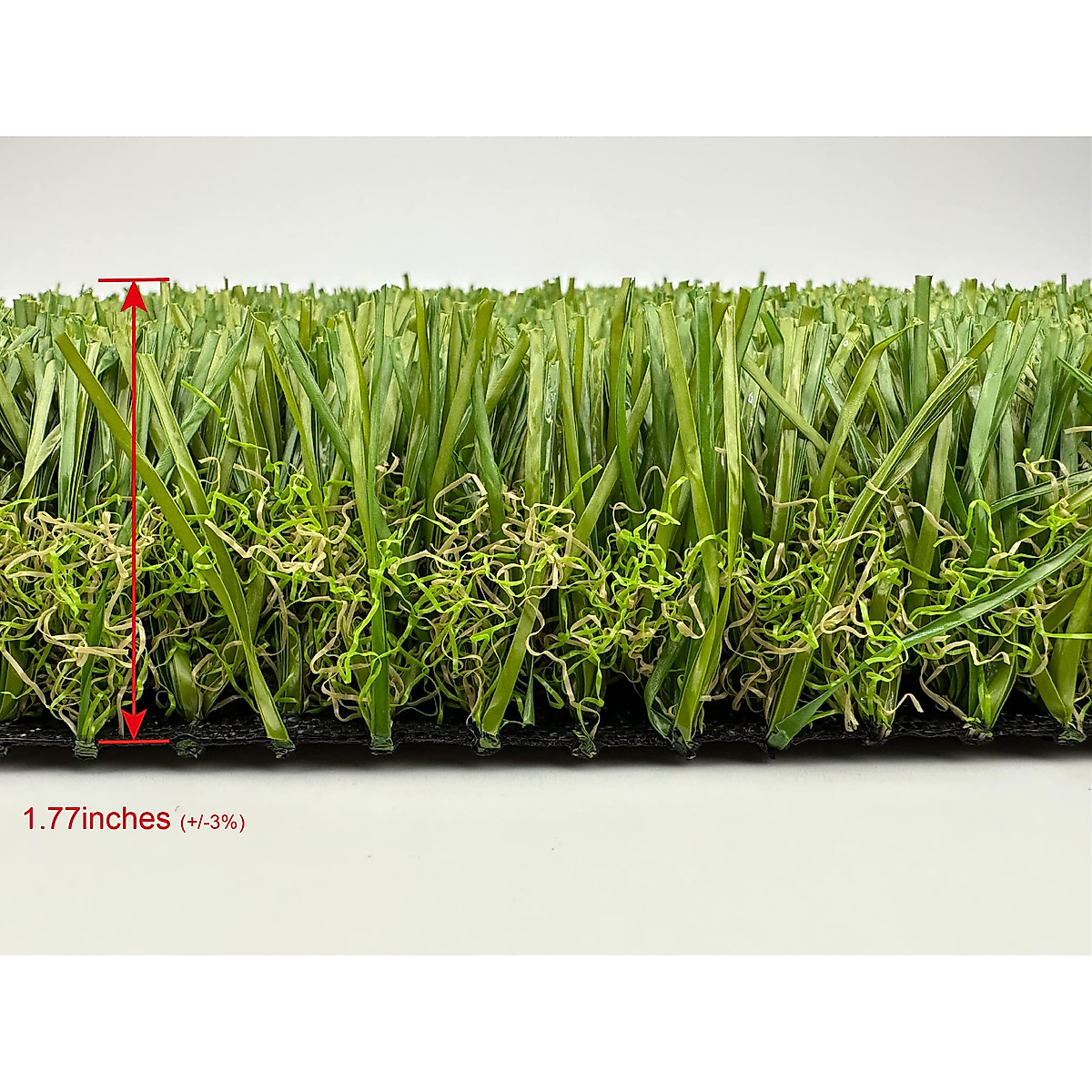 KuGuo Artificial Grass mat 12 inches Indoor Outdoor DenseTurf Green Grass Mini Pet Home Decor Mat