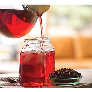 Frontier Co-op Hibiscus Flowers, 1-Pound Bulk 12 Pack, Cut & Sifted, Red Color & Tart Flavor With Hint Of Cranberry, Tea Enhancer