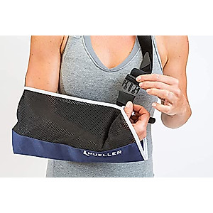 Mueller Arm Sling, Adjustable, Sport Care, OSFM - Blue