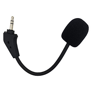 PDEEY Mic Replacement for Corsair HS50, HS60, HS70 Gaming Headset, 3.5mm Detachable Boom Microphone (Noise-Cancelling)