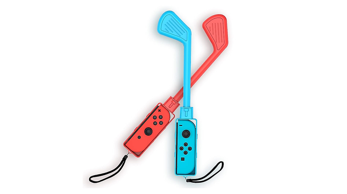 Nargos Golf Clubs for Switch Joy-Con | Mario Golf Super Rush