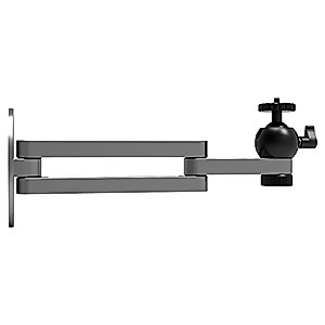 Blanou Foldable Projector Wall Mount Aluminum Alloy Adjustable Projector hange Universal Porjector Mount Projectors Bracket with 360 Rotating