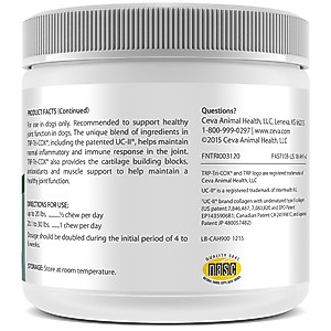 CEVA Animal Health TRP-Tri-COX Mini Soft Chews, Joint Support For Small Dogs & Puppies (120 Count)