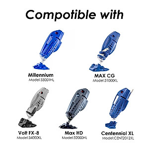 X-treme Multilayer Filter Bag, Compatible with Pool Blaster Max CG, Max HD, Millennium, Centennial XL and Volt FX-8 Handheld Pool Vacuums, P32X022XF / PBW022XF-HD