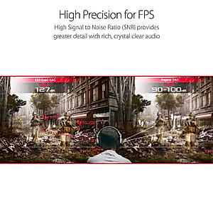 ASUS ROG DELTA CORE Gaming Headset for PC, Mac, PlayStation 4, Xbox One and Nintendo Switch with Hi-Res Audio, and Exclusive Airtight-Chamber Design Black