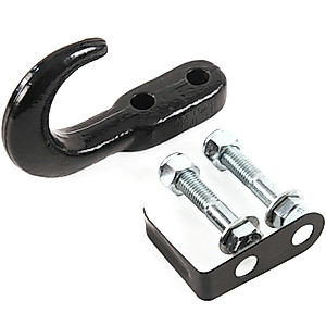 Red Hound Auto Universal Recovery Tow Hook Compatible with Jeep Ford Dodge Chevrolet GMC Toyota Pickup Truck