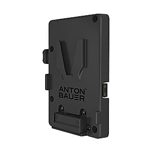 Anton Bauer Universal V-Mount Battery Bracket with 10amp Fuse and 1 Ptap for Cameras
