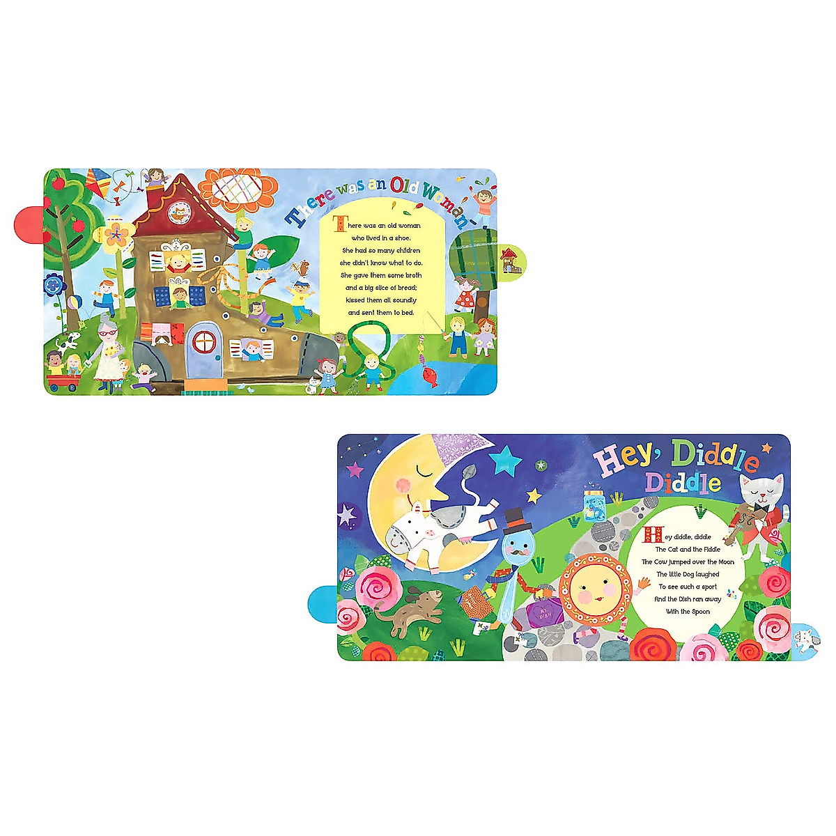 C.R. Gibson My First Mother Goose Nursey Rhyme Book for Children, 10 x 8.7 x 0.5 inches, 1 piece