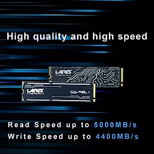 LEVEN JPS800 1TB PCIe Gen4 Speed up to 5,000MB/s 3D NAND NVMe M.2 SSD with Thermal Pad and Heat Sink
