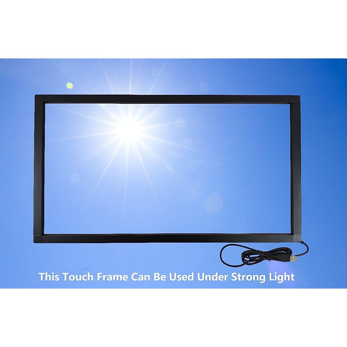43 Inch Interactive 10 Points Infrared IR Touch Screen Overlay Frame Free Driver…