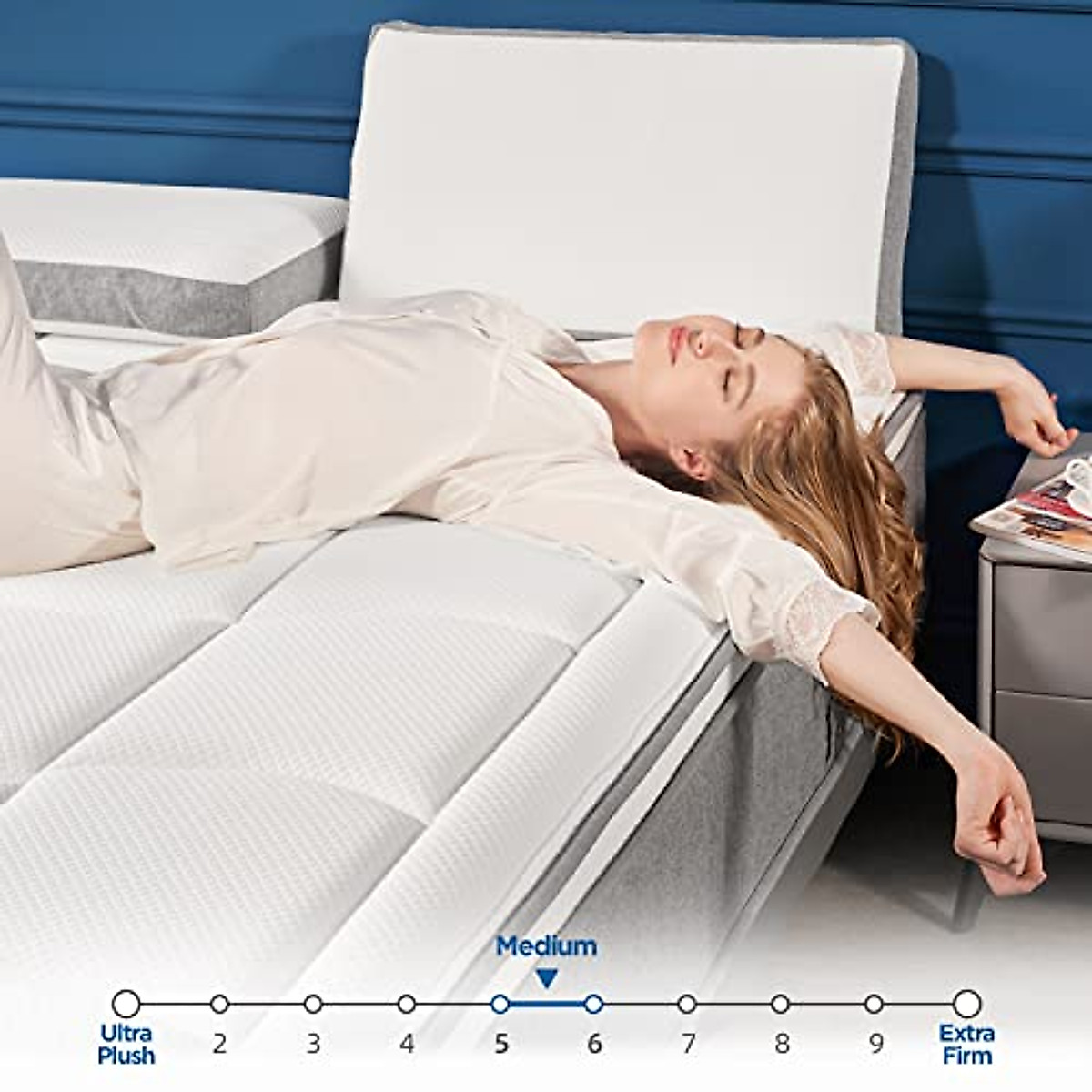 Queen Mattress, DIGLANT 12 Inch Cool Gel Memory Foam Hybrid Mattress, Euro Top Pocket Spring Mattress in a Box, Balance Support & Motion Isolation, Medium Feel Mattress, CertiPUR-US Certified