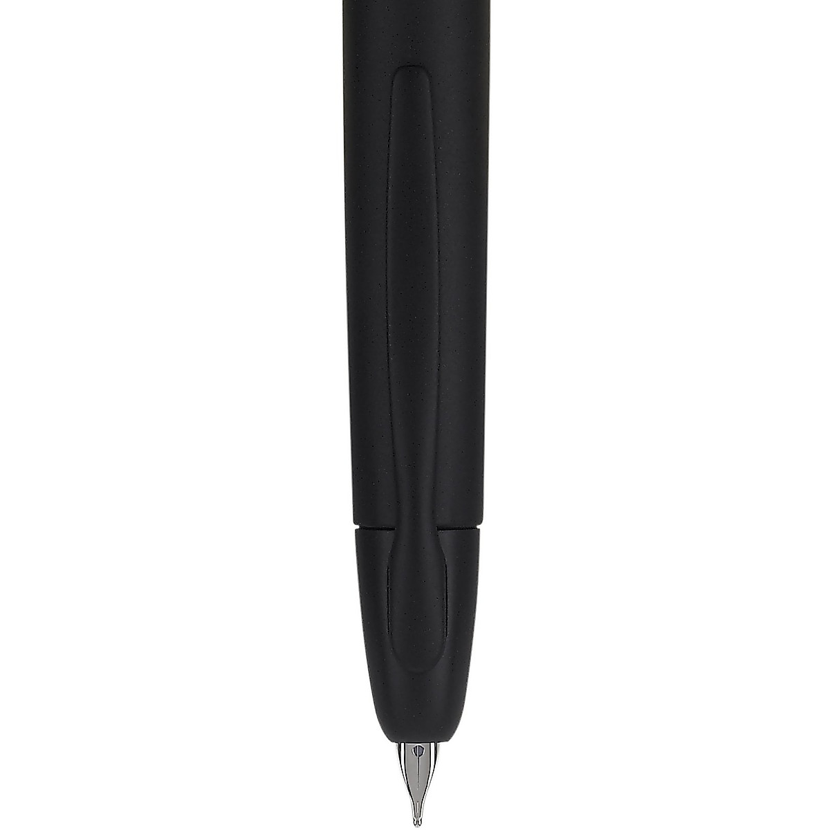 PILOT Vanishing Point Collection Refillable & Retractable Fountain Pen, Matte Black Barrel, Blue Ink, Fine Nib (60580)