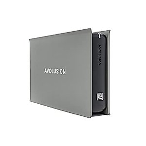 Avolusion PRO-5X Series 6TB USB 3.0 External Gaming Hard Drive Works for PS4 Original, Slim & Pro (Grey)