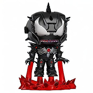 POP Marvel: Venom - Venomized Iron Man Funko Vinyl Figure (Bundled with Compatible Box Protector Case)