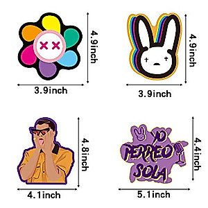 30Pcs Bunny Rapper Party Swirl Decoration Hanging Spiral Decor Whirl Streamers Toy Ceiling Decorations Birthday Party Ceiling Streamers Spiral Room Decoration Party Favors