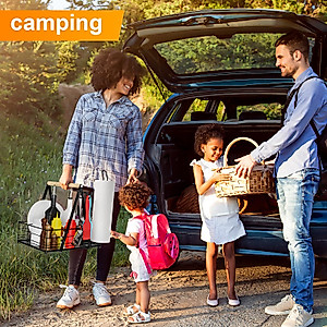 JBBTOOL Grill Caddy, BBQ Caddy for Outdoor Grill, Camping Caddy for Plate Cutlery, Picnic Condiment Caddy, Outdoor Kitchen Barbecue Accessories, RV Patio Tailgate Essentials, Grilling Gifts for Men