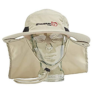 K-Tek Stingray Audio SunHat for Headphones and Ear Muffs, Sand