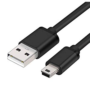 MaxLLTo 6ft Mini USB Data Sync Charging Cord for Motorola RAZR v3 / RAZR v3c / RAZR v3i / RAZR v3m / RAZR v3r / RAZR v3t Cellphone