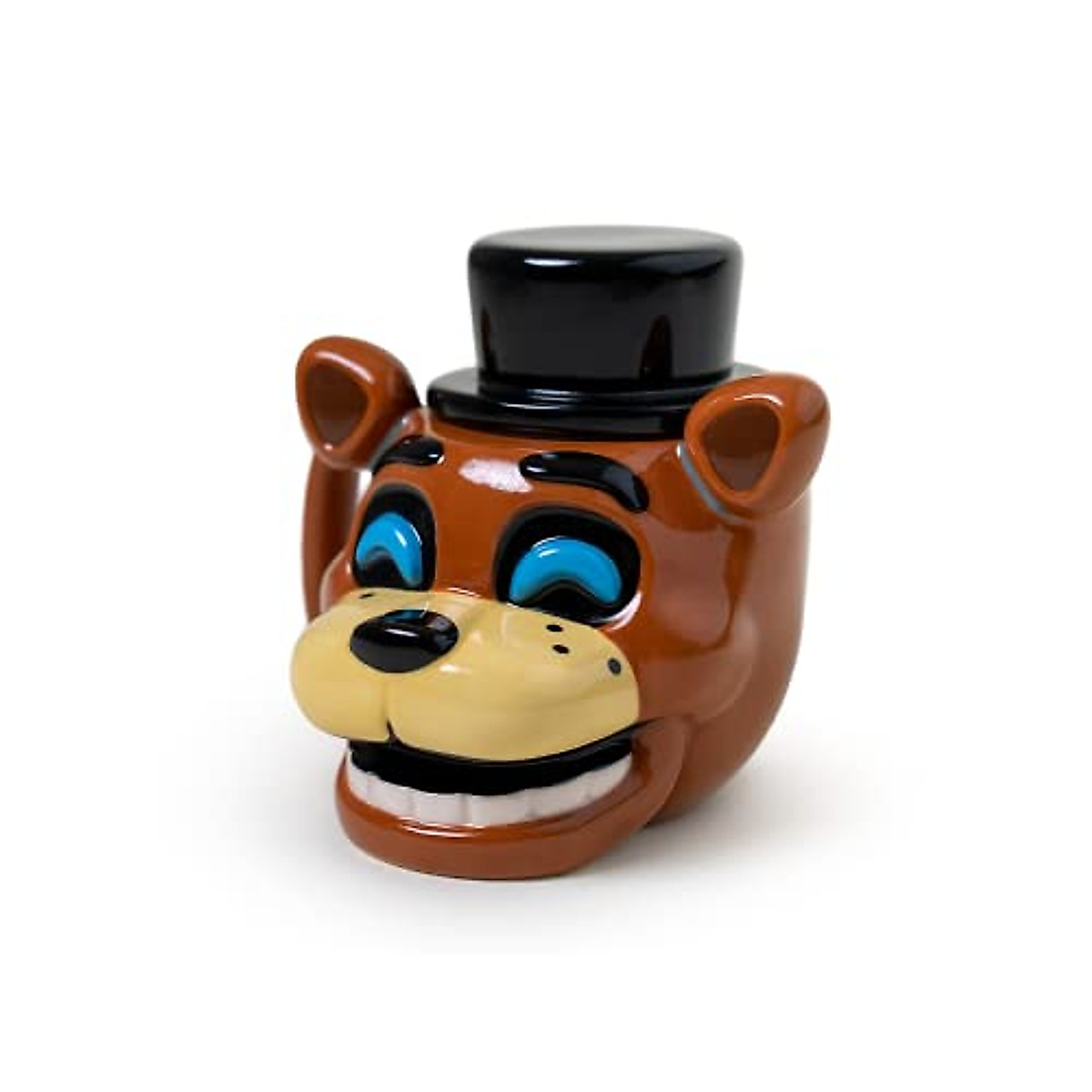 Youtooz Freddy Mug, Official Licensed Five Nights At Freddy's - Freddy Coffee Mug (13 oz) With Lid By Youtooz Five Night's At Freddy Collection