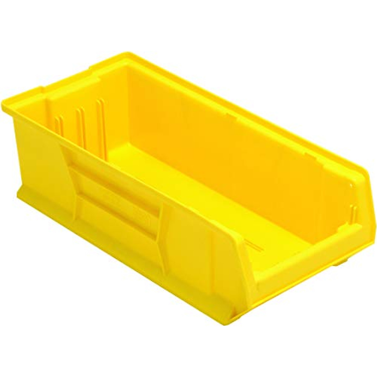 QUANTUM STORAGE SYSTEMS K-QUS952YL-1 Plastic Storage Stacking Hulk Container, 23-7/8" x 11" x 7", Yellow